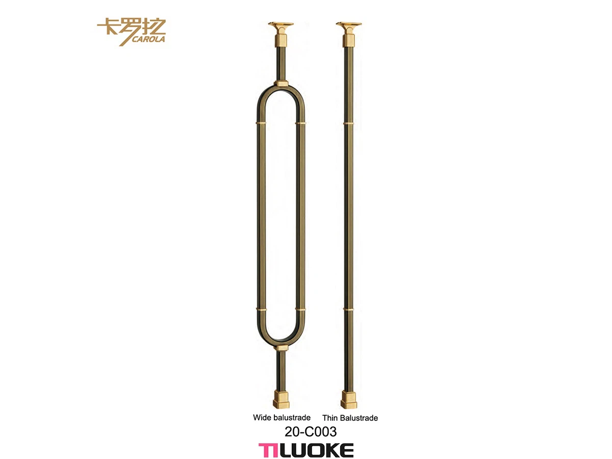 Ķīnas moderno vertikālo kāpņu margu ražotāju piegādātāju rūpnīca ...